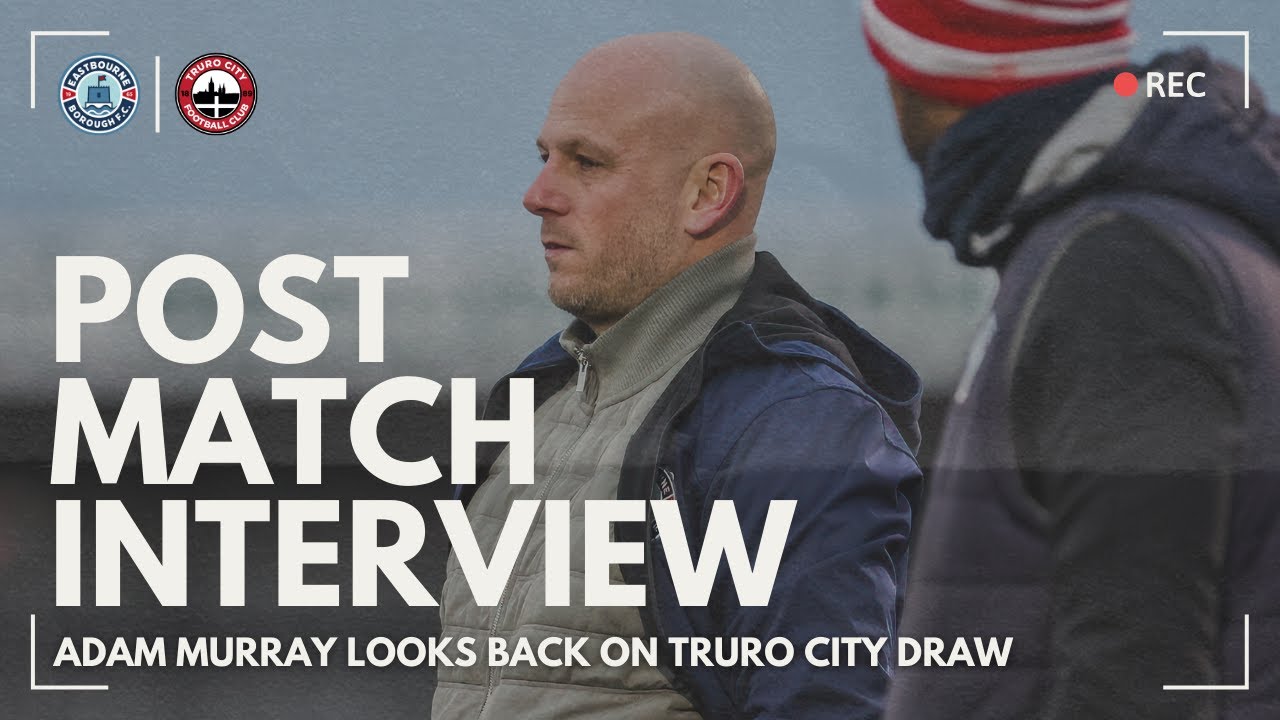Post Match Interview: Adam Murray's Truro Reaction - YouTube