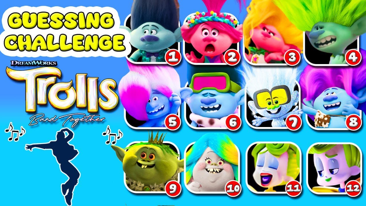 Guess Trolls Movies Challenge | Ultimate Challenge With Trolls Movies ...