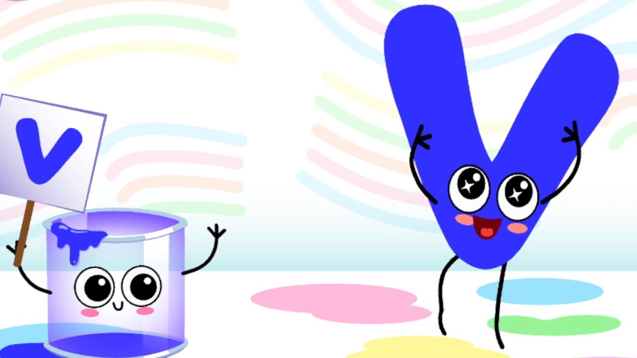 V for VAN - Learn Letter V - Learn to Read Alphabet Letters - Write ...