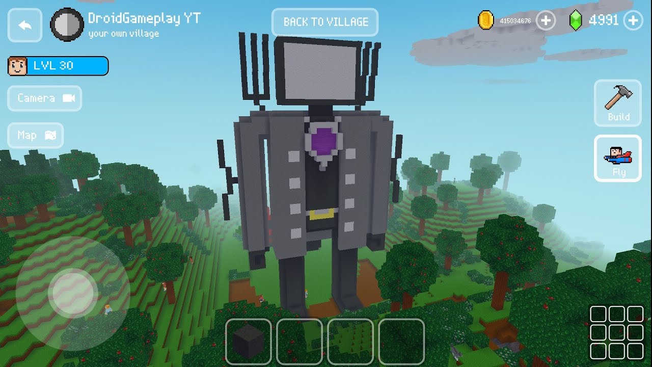 TV Man - Block craft 3d - YouTube