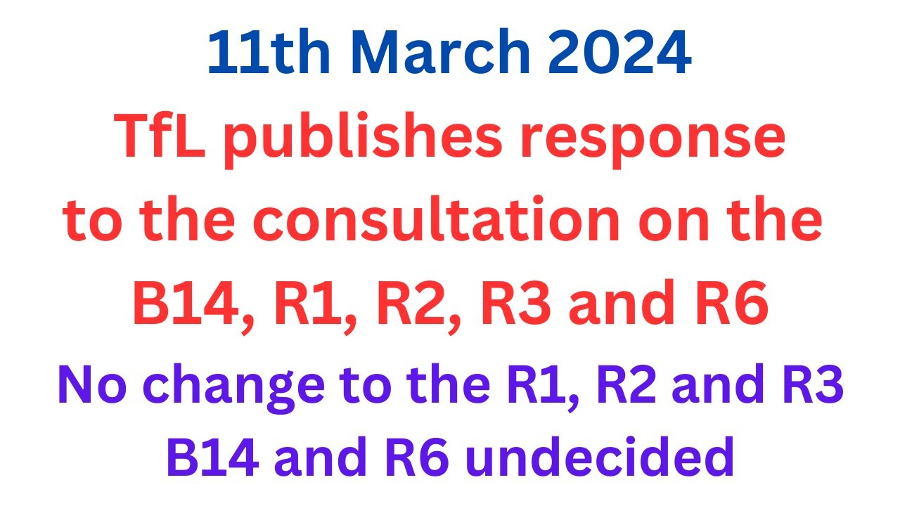 TfL publishes response to the Orpington consultation on changes to ...