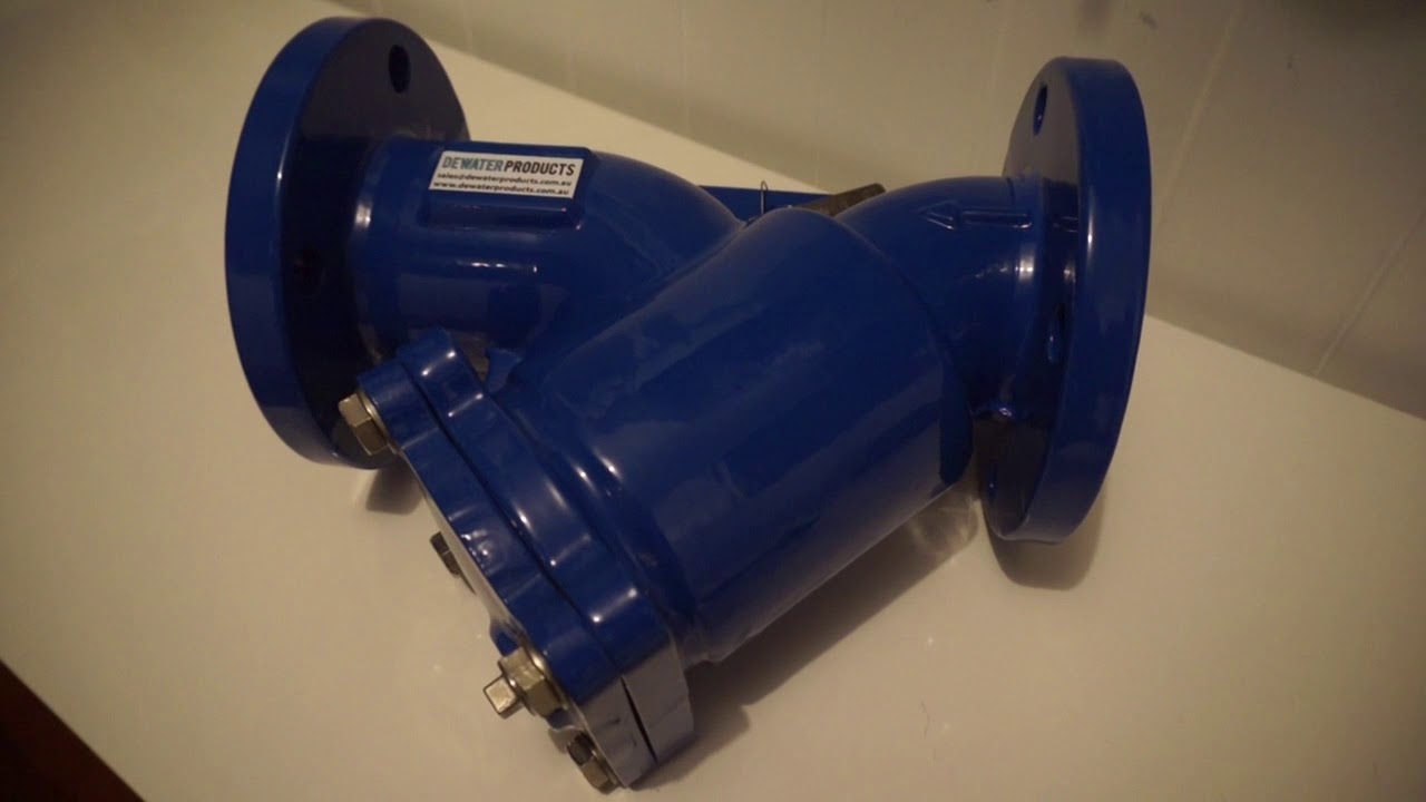 Y Strainer DN80 Flanged | Defender Valves Australia - YouTube