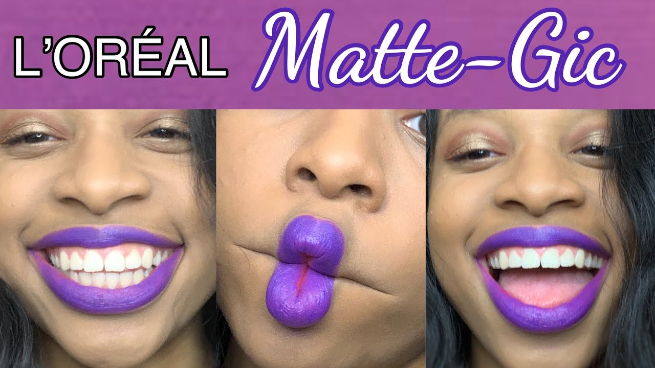 L’Oréal Matte-Gic Magic 709 Colour Riche Matte Lipstick Teen Full Lips ...