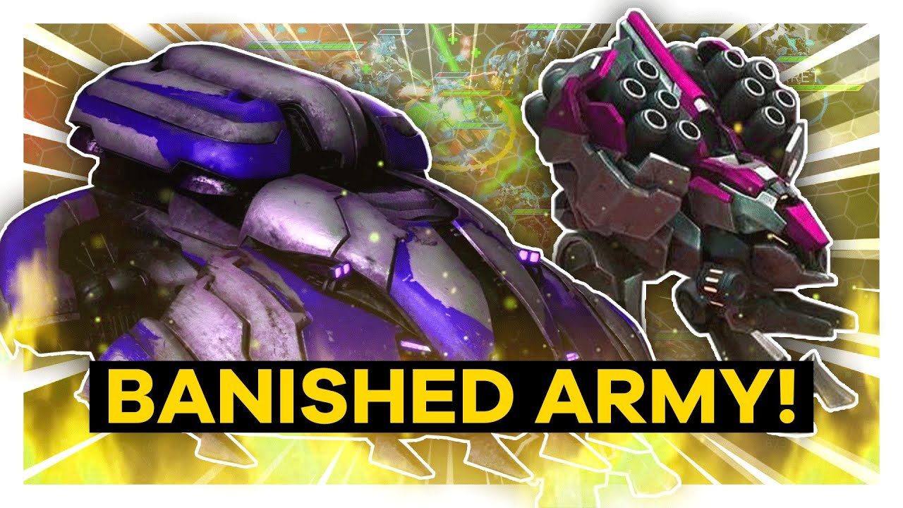I built the best BANISHED ARMY in Halo Wars 2! - YouTube