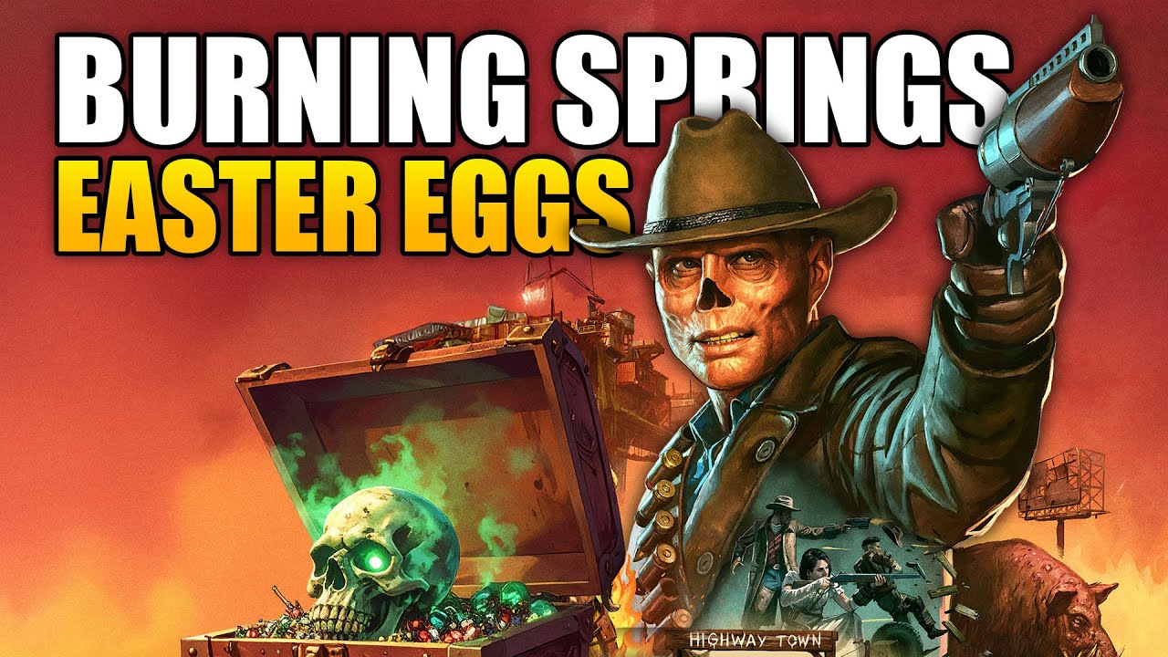10 NEW Easter Eggs in Burning Springs (Fallout 76 Secrets) - YouTube