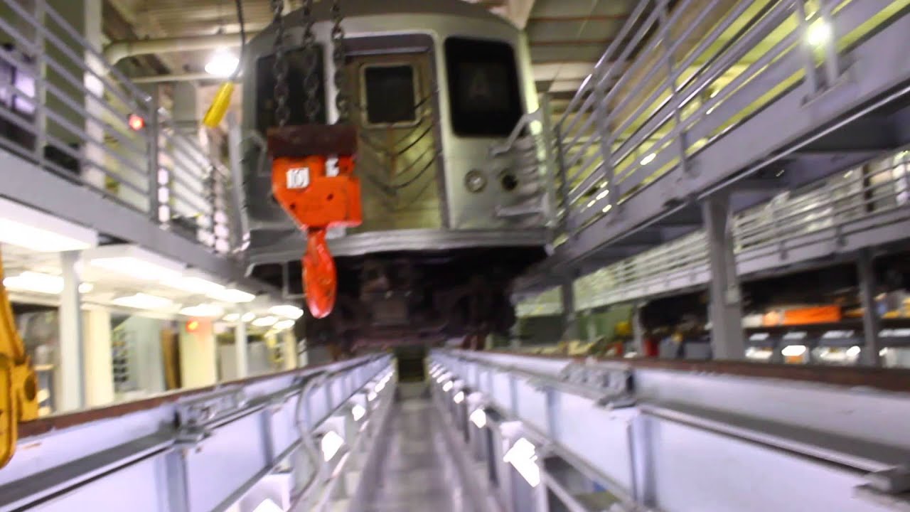 [WATCH in HD] Walking Under Retired NYCT Subway R42's 4736 and 4737 ...