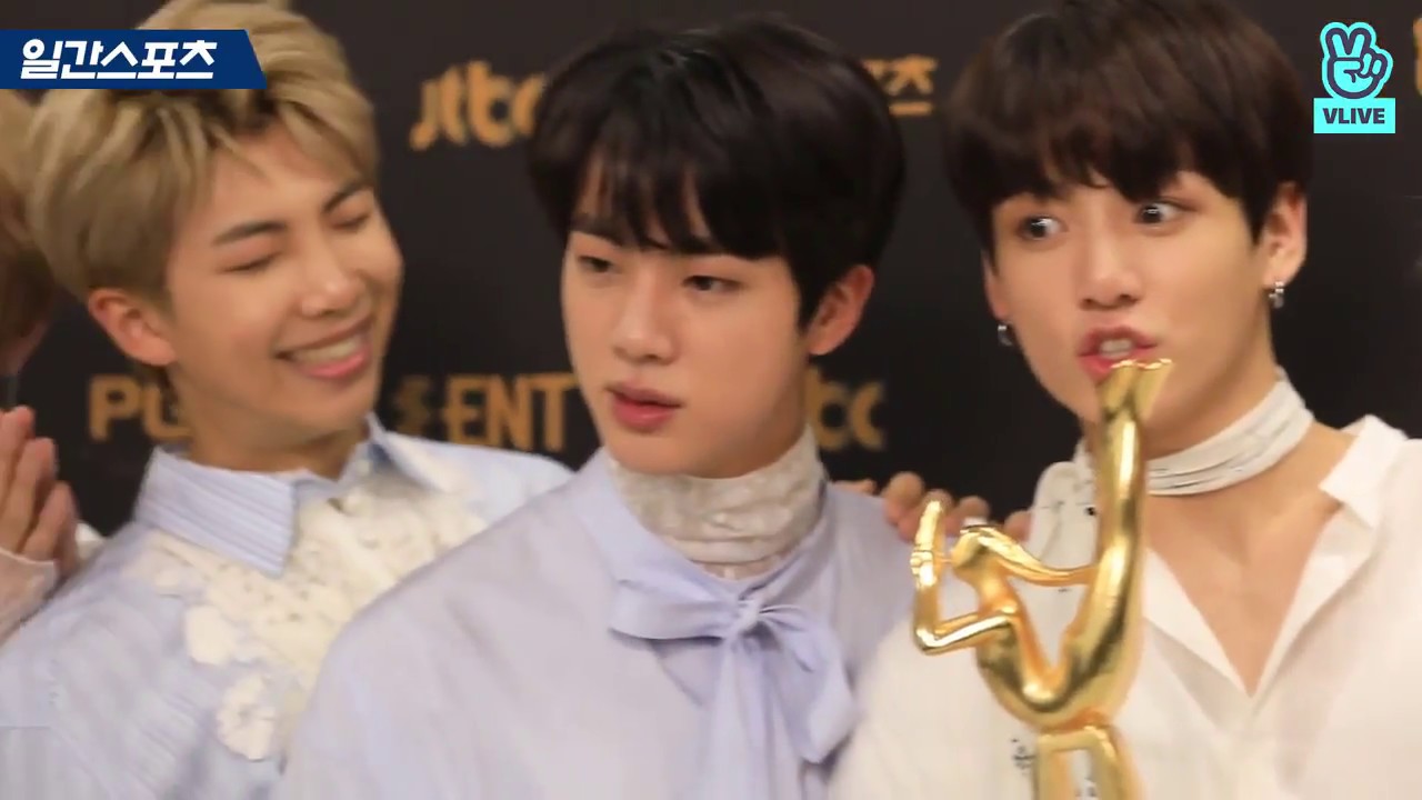 본상 - BTS Backstage interview - YouTube