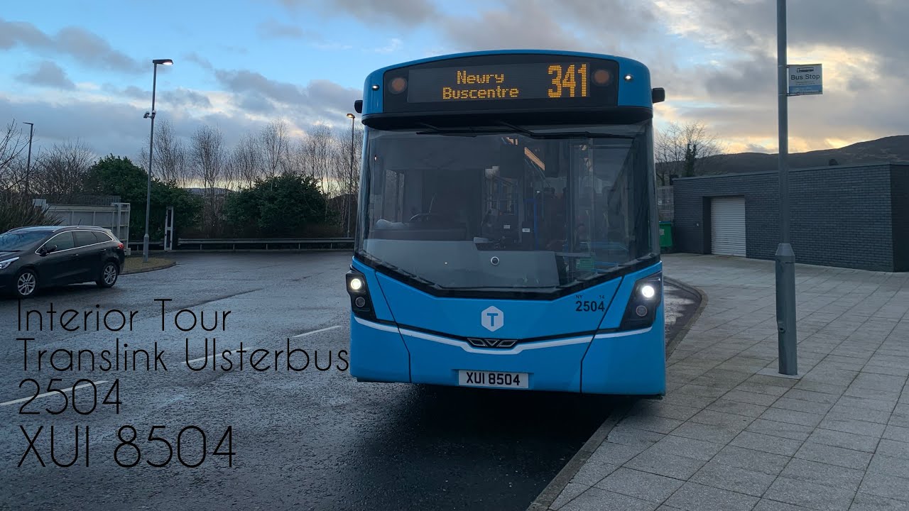 *Interior Tour* Translink Ulsterbus | 2504 | (XUI 8504) | Wrightbus GB ...