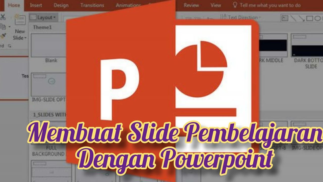 MEMBUAT SLIDE PEMBELAJARAN DENGAN POWERPOINT - YouTube