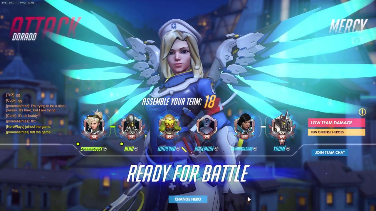 Mercy & Lúcio on Dorado 11/05/17 | Overwatch - YouTube
