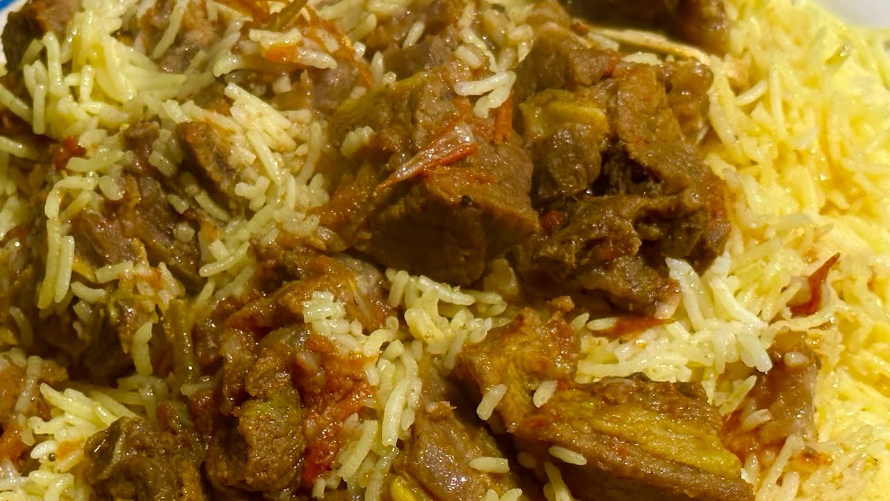 Traditional Afghan pulao recipe || authentic peshawari pulao || mutton ...