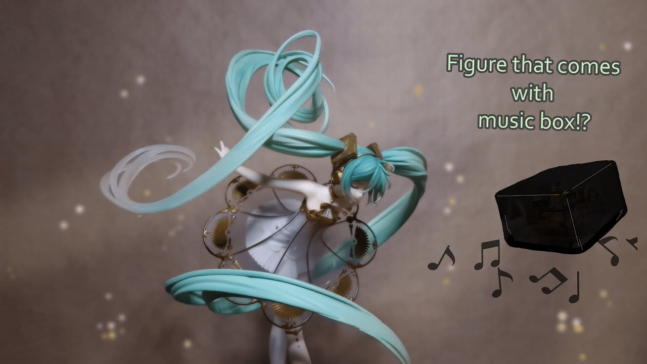 Taking a look at the Hatsune Miku Symphony 5th Anniversary Figure - YouTube