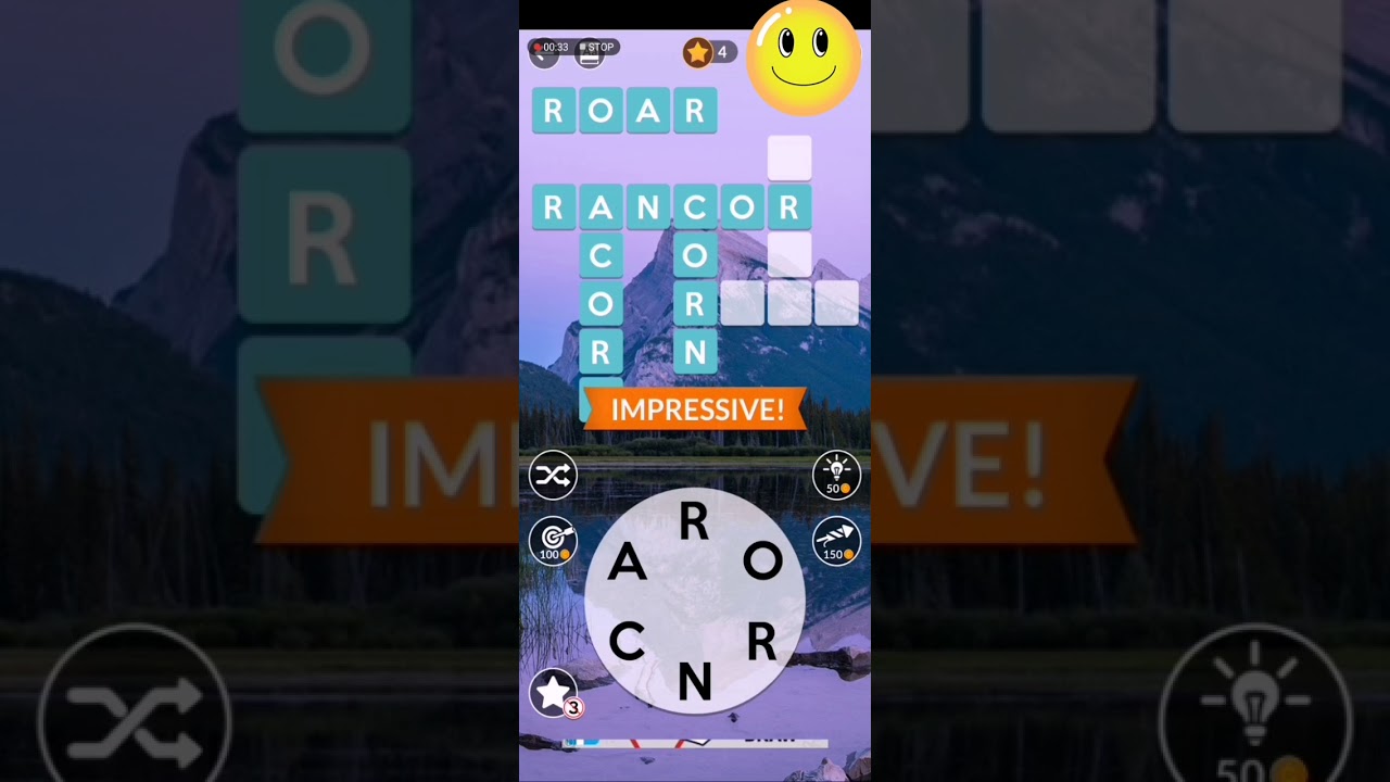 Wordscapes Level 3202 - YouTube