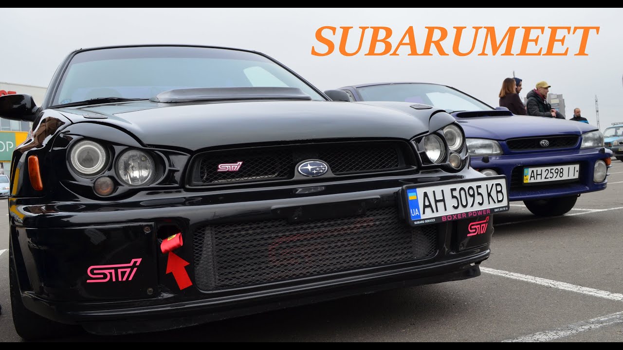 Subarumeet and Drag Racing subaru vs bmw - YouTube