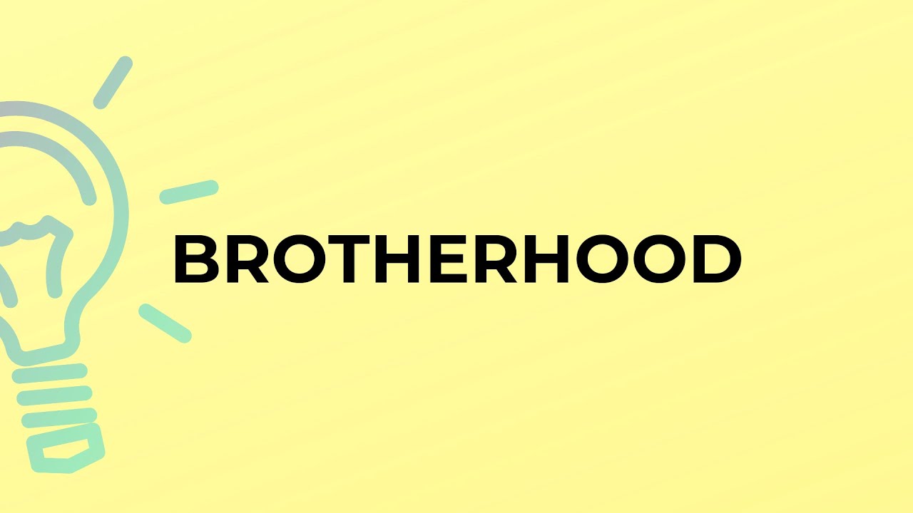 What is the meaning of the word BROTHERHOOD? - YouTube