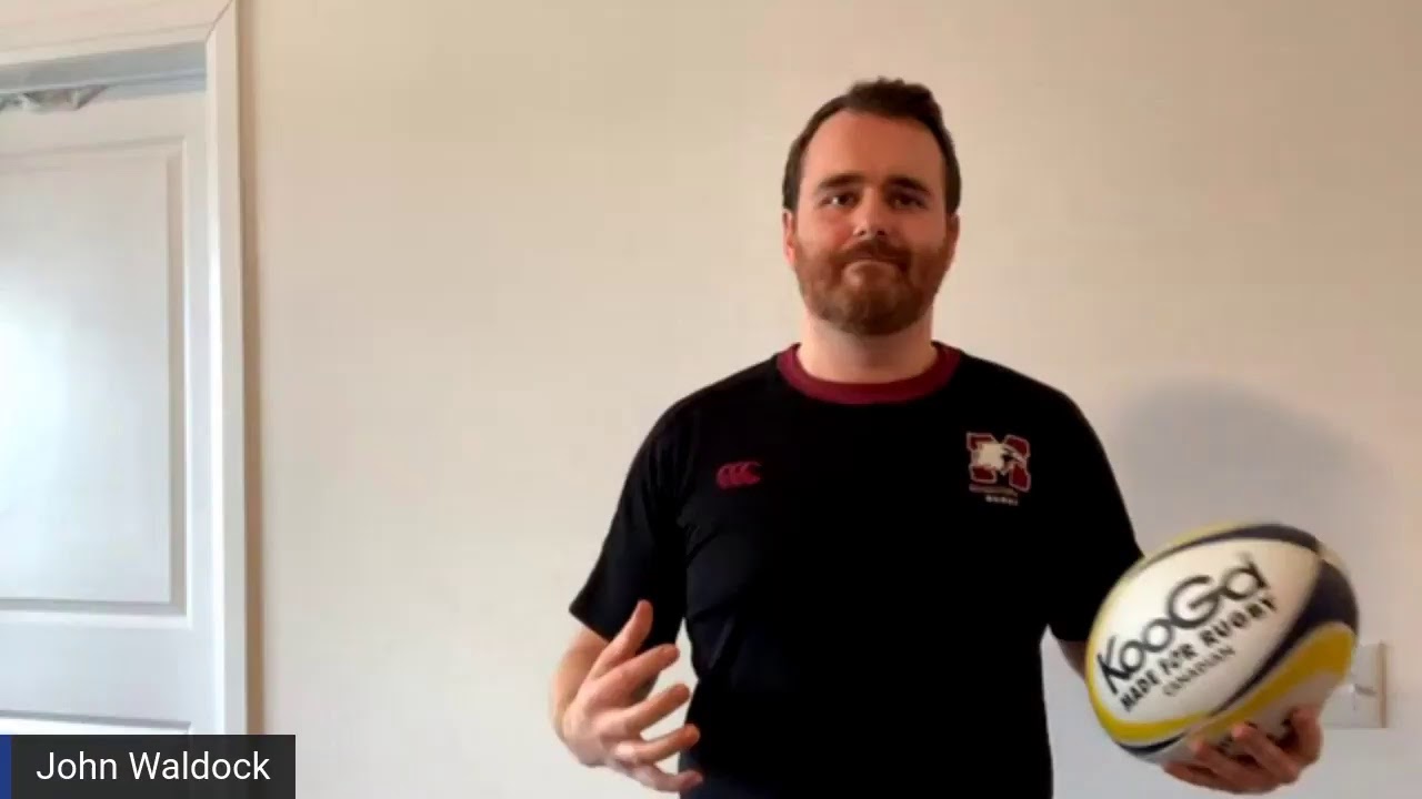 How to spin pass a rugby ball! - YouTube