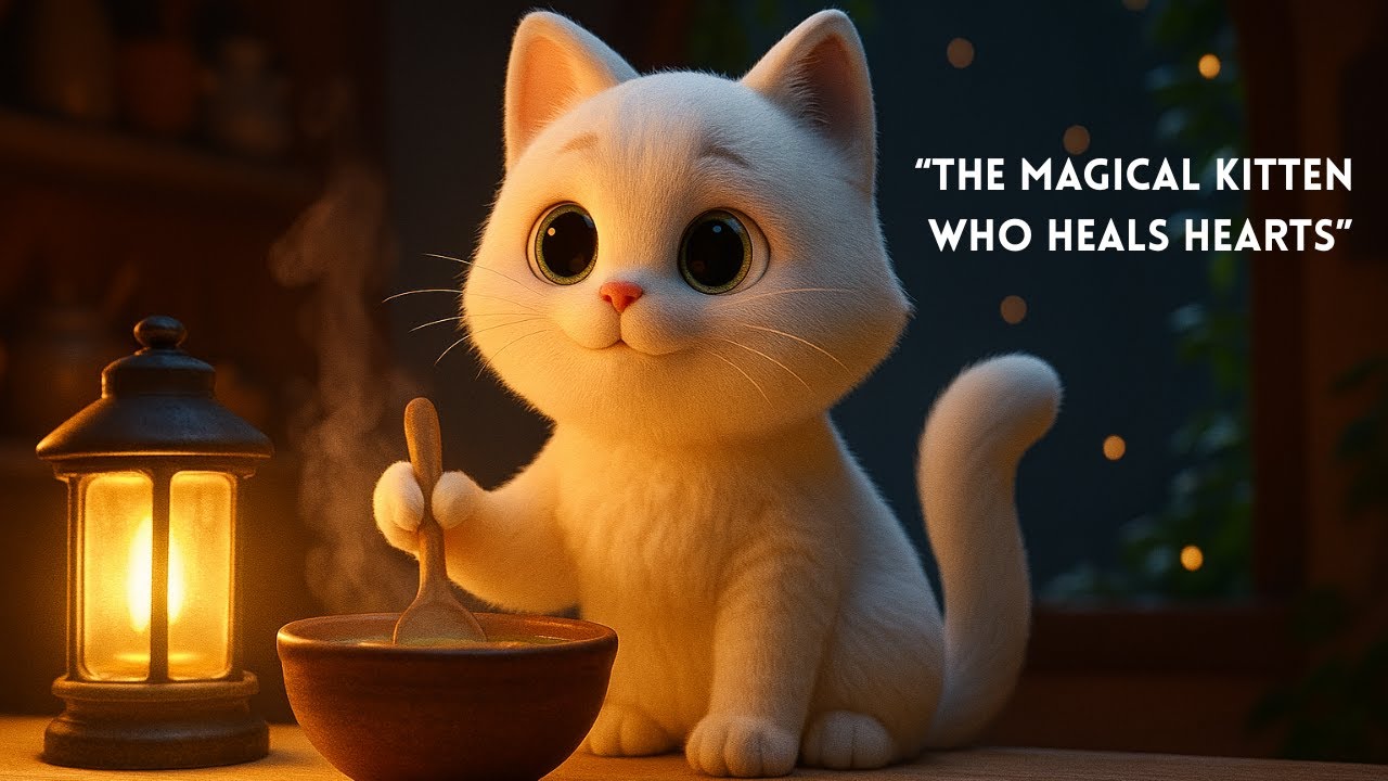 The Magical Kitten Who Heals Hearts 🐾 | A Soothing Story for Kids ...
