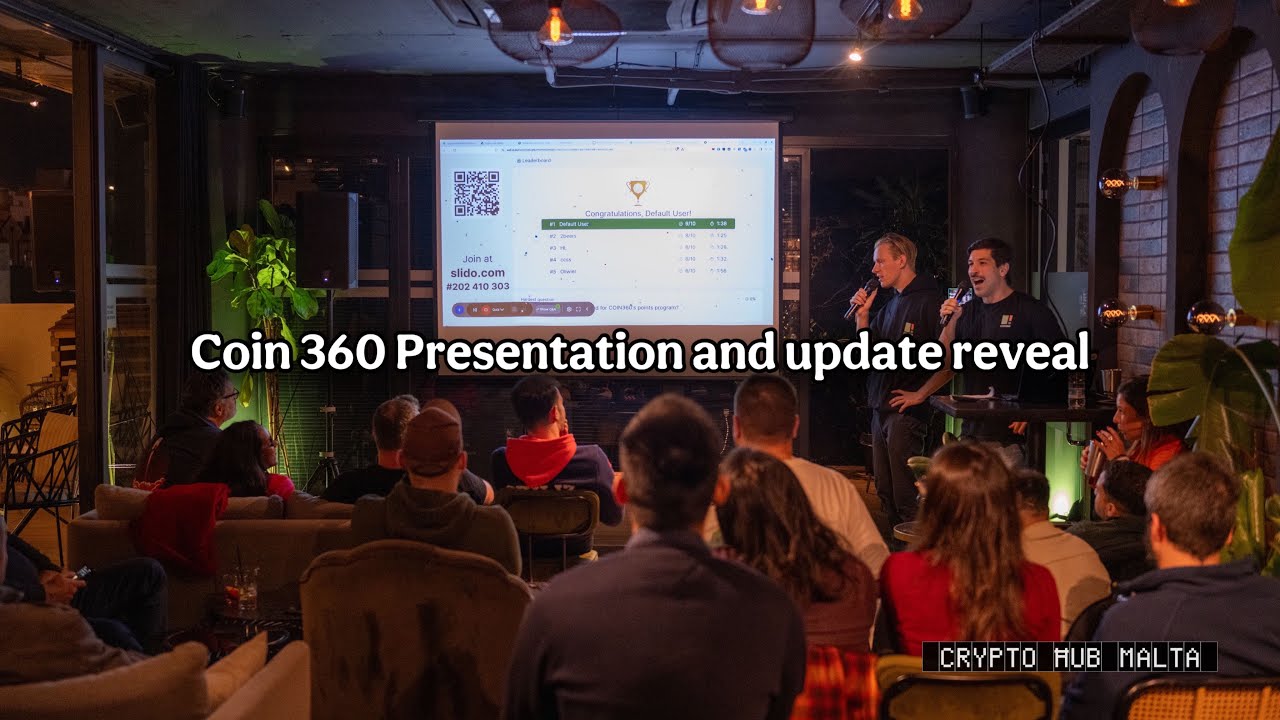 Coin 360 Presentation and update reveal. - YouTube