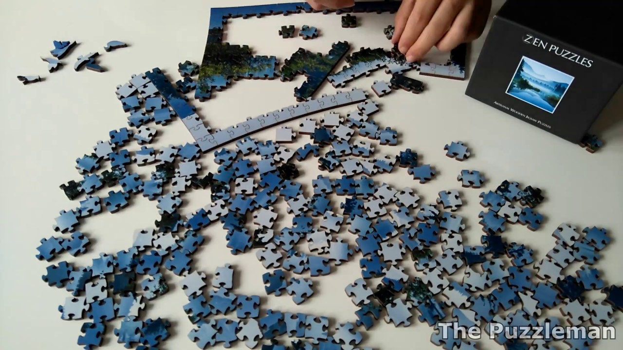 Zen puzzle - Morning Mountain Mist ( Time-lapse ) - YouTube