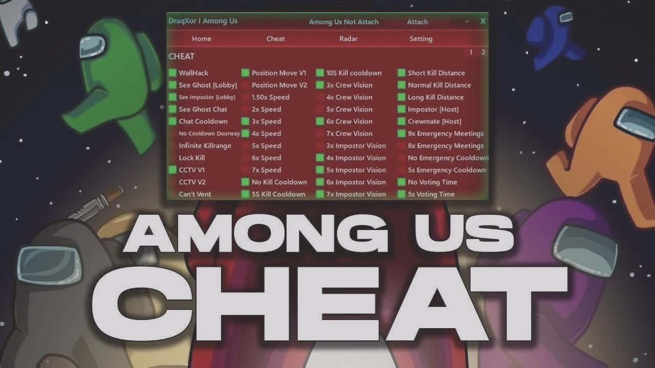 Among Us Hack 2024 🚀 | Free Cheat Tutorial & Download | Undetected ...