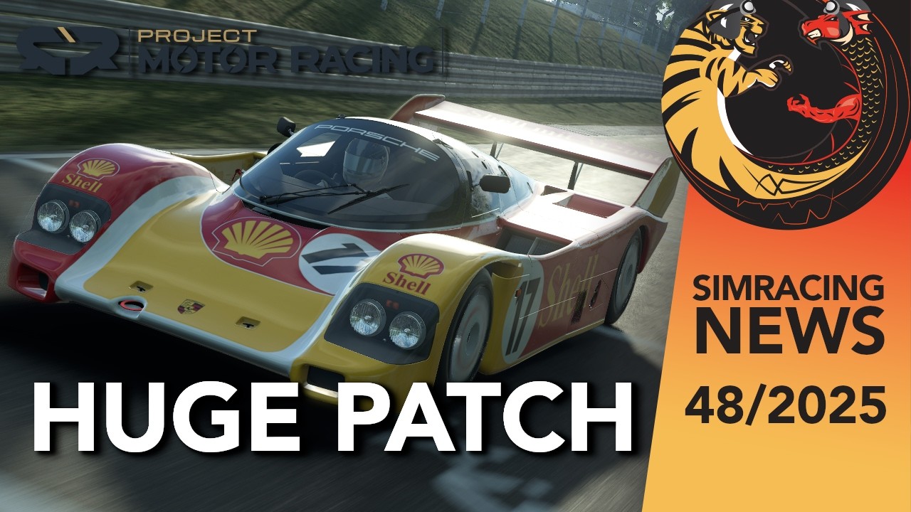 Sim Racing News 48/2025: Huge Patch Overhauls Project Motor Racing on ...