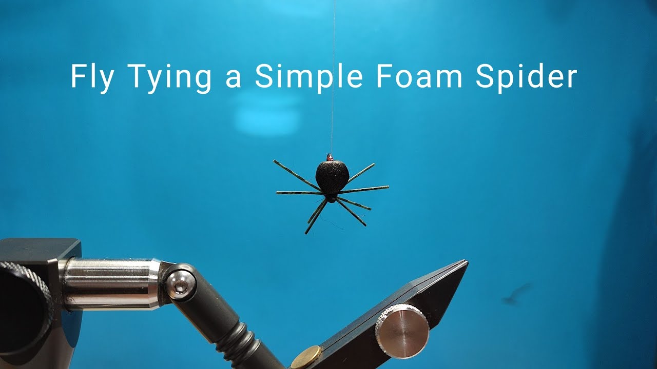 Fly Tying - Foam Spider - YouTube