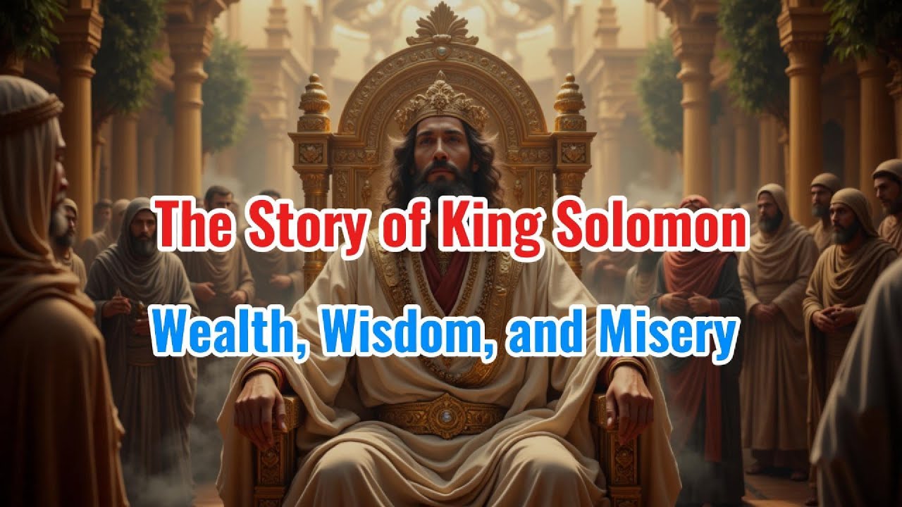 The Story of King Solomon: Wealth, Wisdom, and Misery - YouTube
