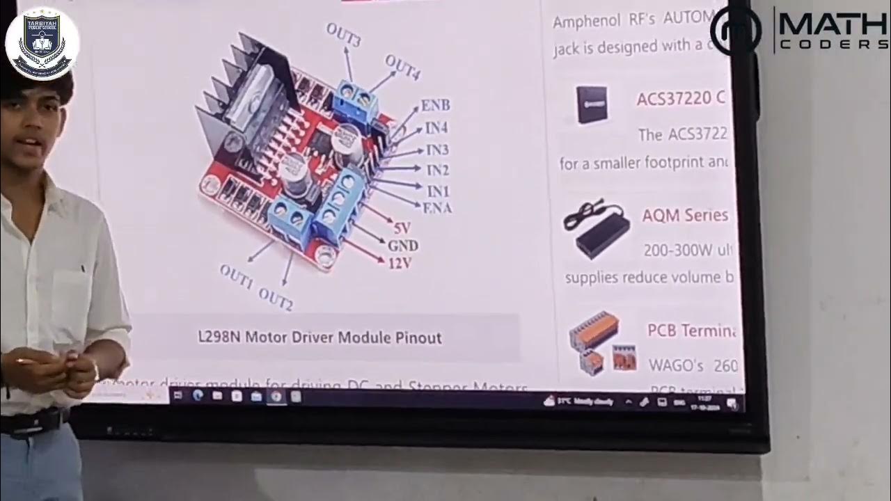 ROBOTICS CLASS TPS | L298N MOTOR DRIVER | ROBOTICS WITH ARDUINO #robotics#arduino#automobile# ...
