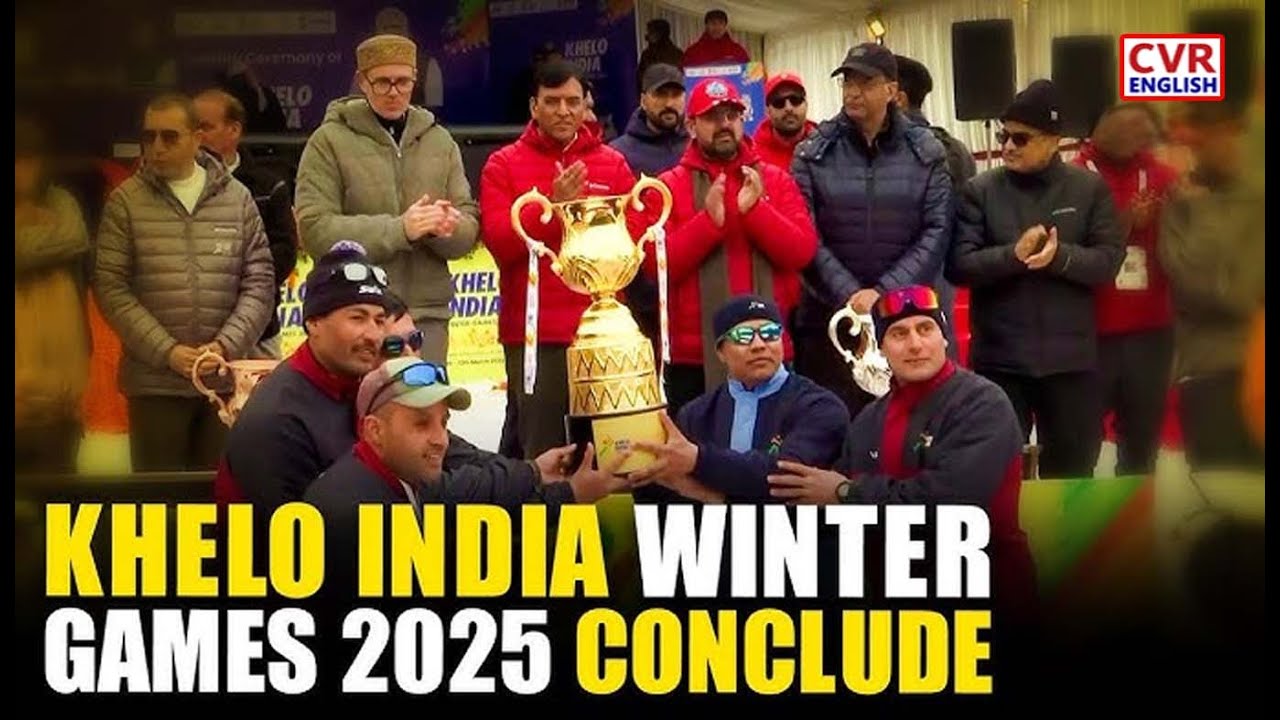 Khelo India Winter Games 2025 conclude in Gulmarg with grand ceremony ...
