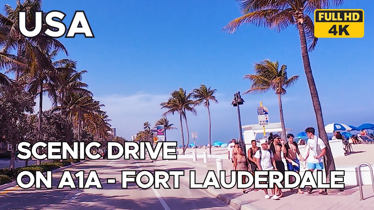 Driving on A1A 🏖 | Florida’s Most Beautiful Beach Road! | JMS Joyride ...