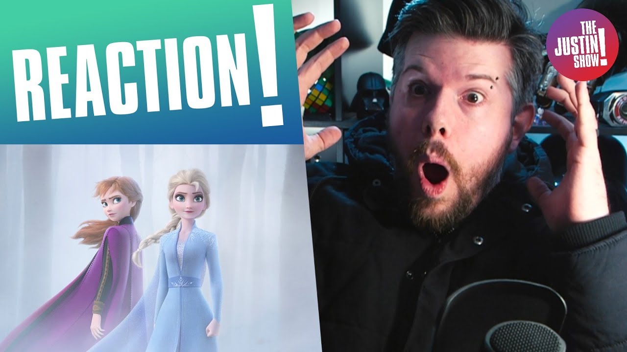 Frozen 2 Official Trailer REACTION | The Justin Show! - YouTube
