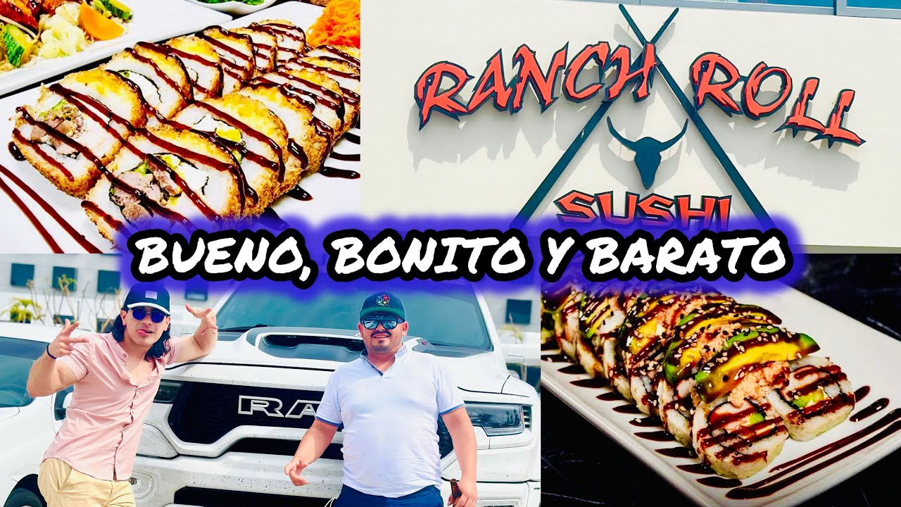Visitamos el RANCH ROLL SUSHI de Mazatlán 🔥 - YouTube