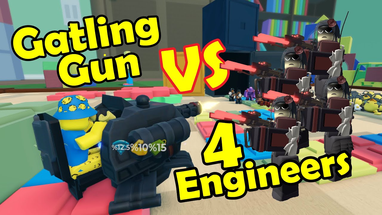 tds gatling gun VS Engineer Which is the best? - Tower Defense ...