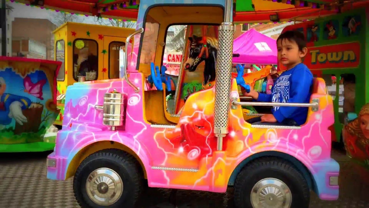 Kids Outdoor Fun In The Children's Fairground Fun Fair Rides #funfair ...