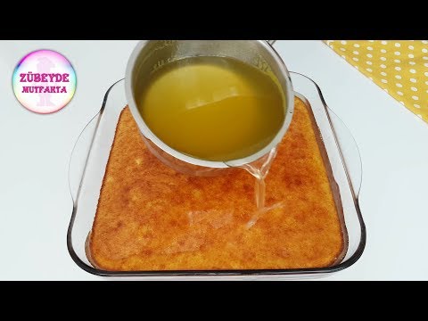 TAM KIVAMINDA REVANİ TARIFI ✅Hemde Portakallı👌  Şerbetli Tatlılar  🌸#ZubeydeMutfakta