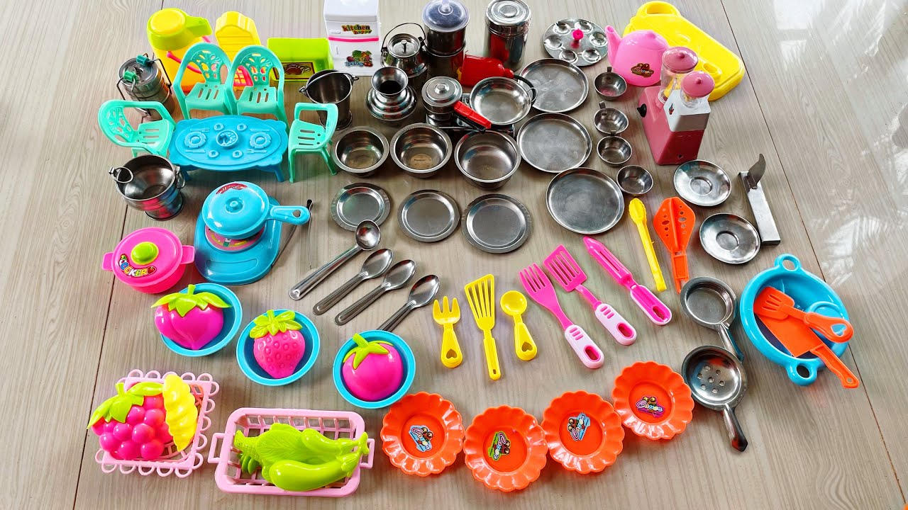 Miniature Kitchen Set | DIY Unboxing Miniature Kitchen Set | Mini ...