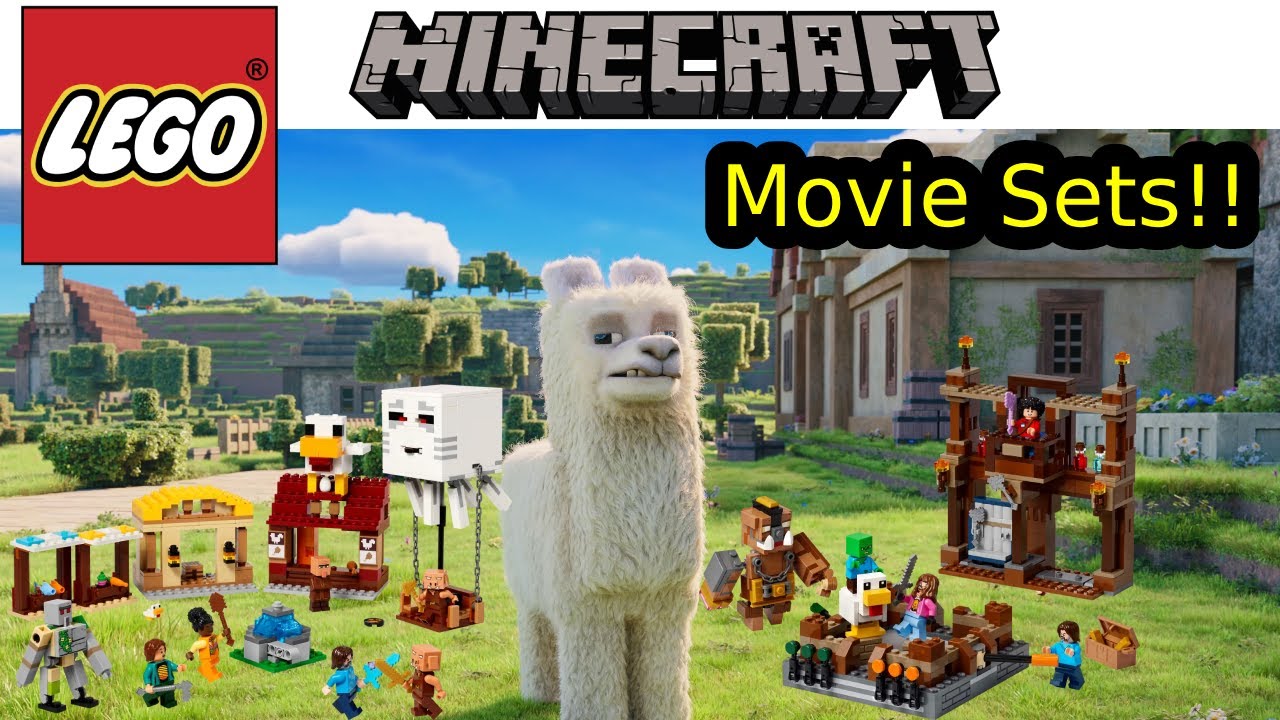 The Lego Minecraft Movie Sets Are.... - YouTube