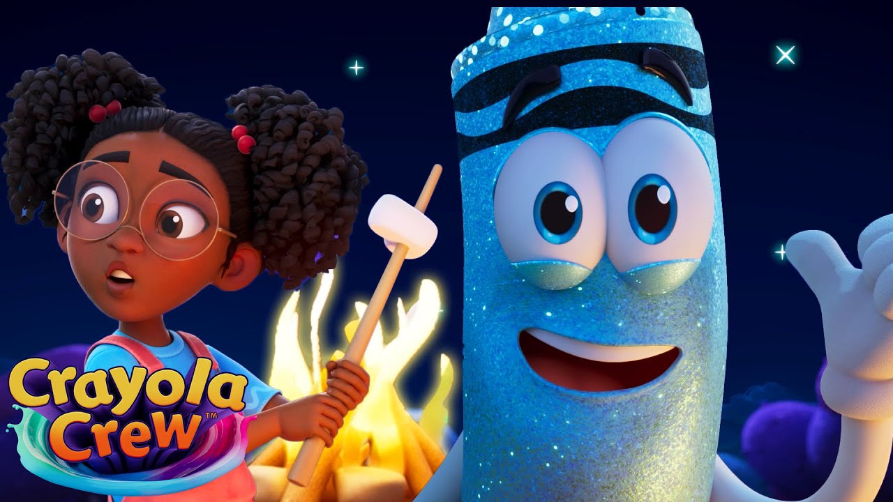 Storytelling at the Campfire with Smores! | Crayola Crew Colorful ...