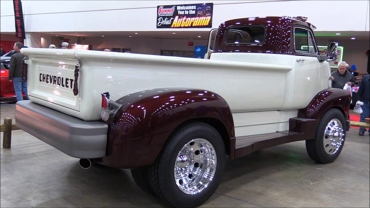 Doug Gibson's 1954 Chevy 5700 COE At The 2018 Detroit Autorama www ...