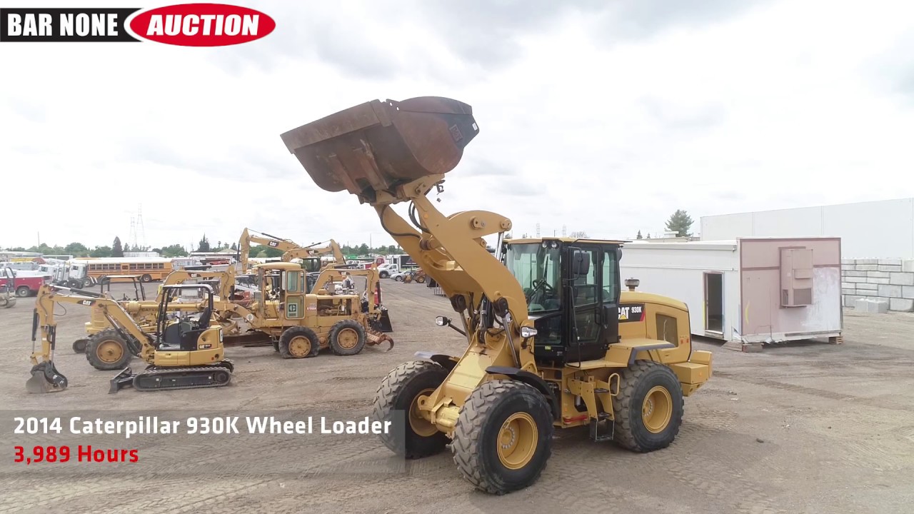 2014 Caterpillar 930K Wheel Loader - YouTube