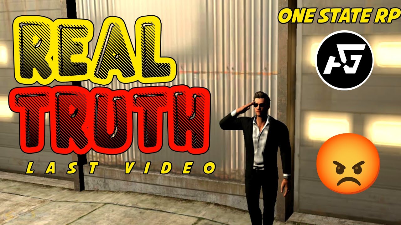 Real Truth Of One State RP | One State RP Online | Aim of Game - YouTube