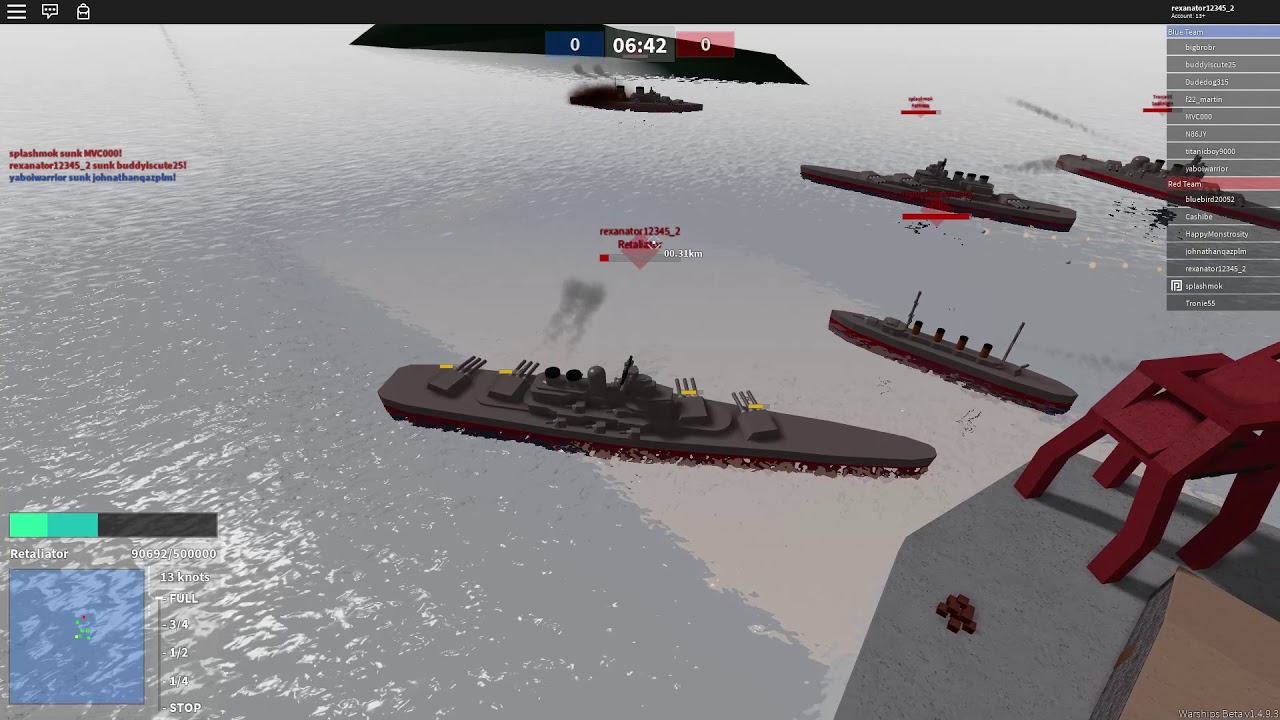 Roblox Warships[BETA] - YouTube