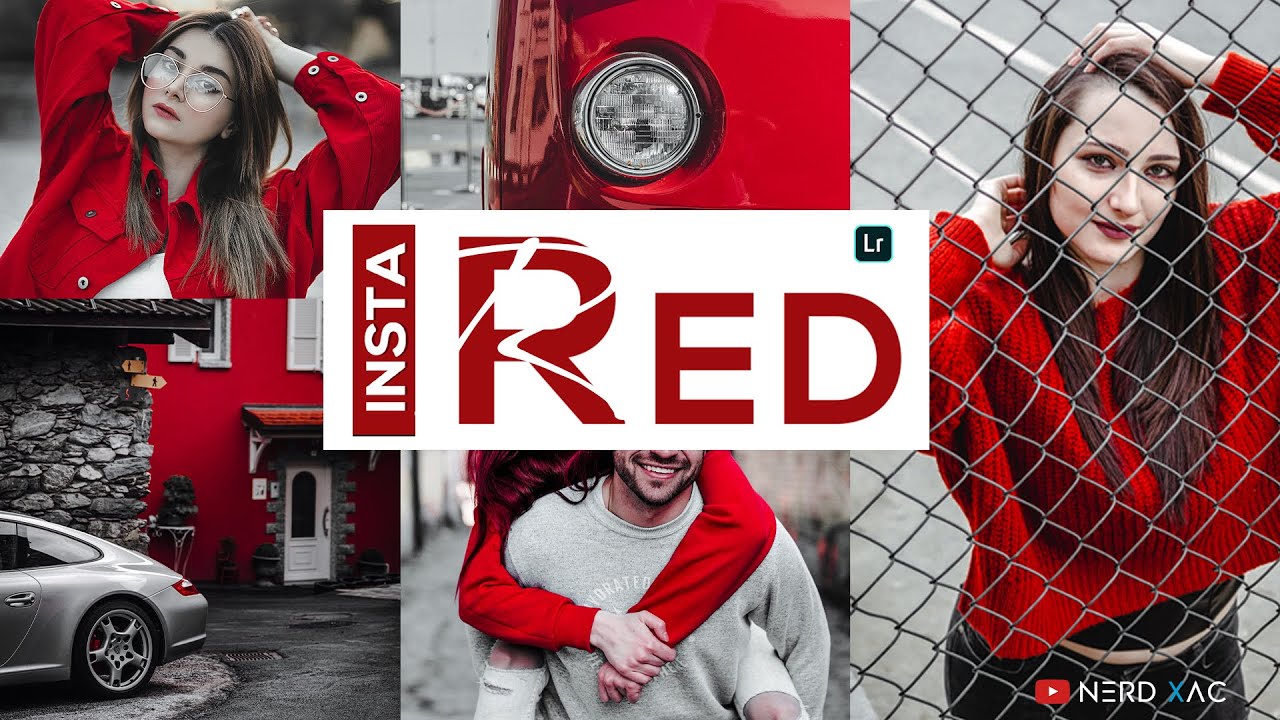 Insta Red - Lightroom Mobile Premium Preset | How to Edit | Free DNG ...
