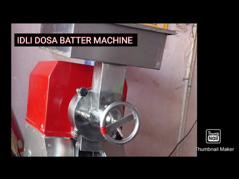 Instant Idli Dosa Batter Machine - YouTube