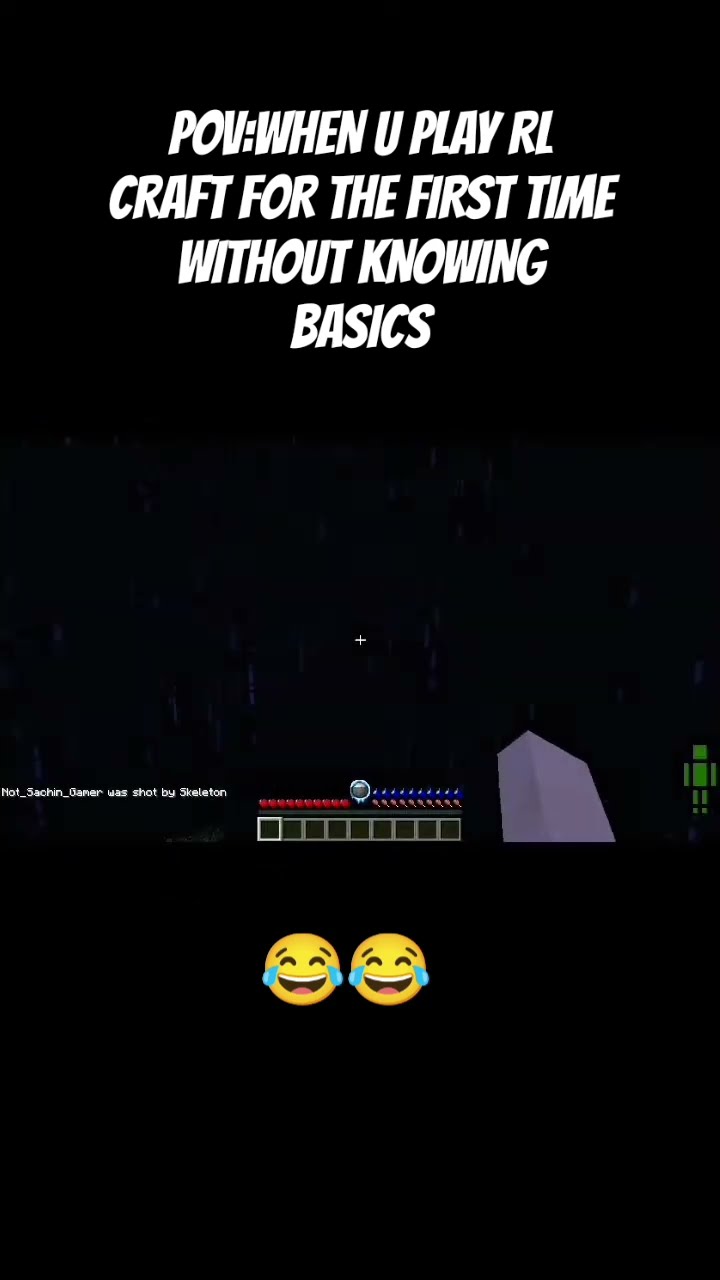 NOOB IN RL CRAFT 💀 #minecraft #memes #games #gameplay #viral - YouTube