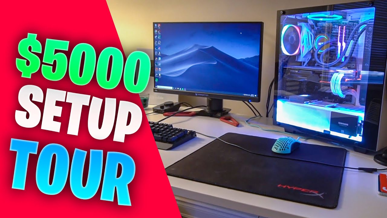 My $5000 Gaming Setup - Valence Setup Tour - YouTube