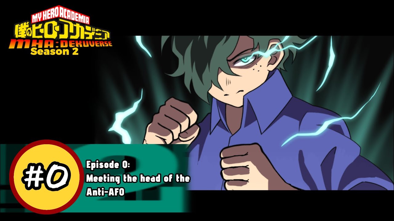 MHA:DEKUVERSE (S2) Episode 0: Meeting the head of the Anti-AFO | Fan ...