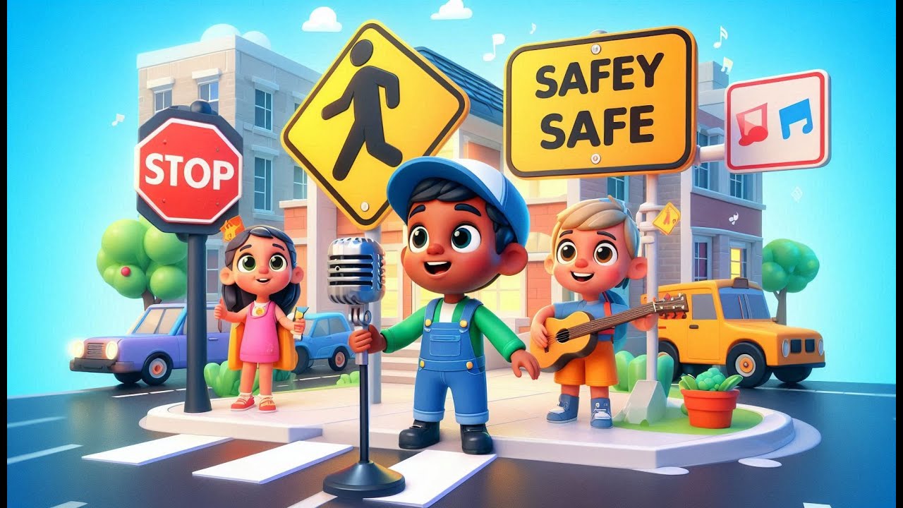 Sing along Safety Rules Song for Kids | Fun & Easy Ways to Stay Safe ...