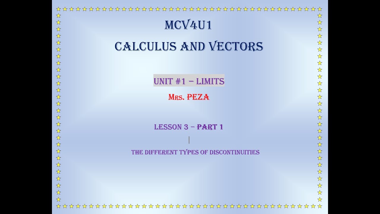 MCV4U_UNIT_1_LESSON_3_PART_1 - YouTube