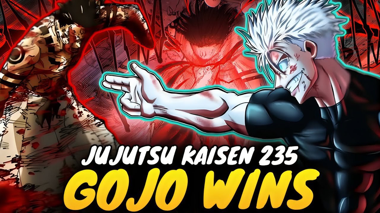 GOJO'S DESTROYED SUKUNA'S | Jujutsu Kaisen Chapter 235 in Hindi - YouTube
